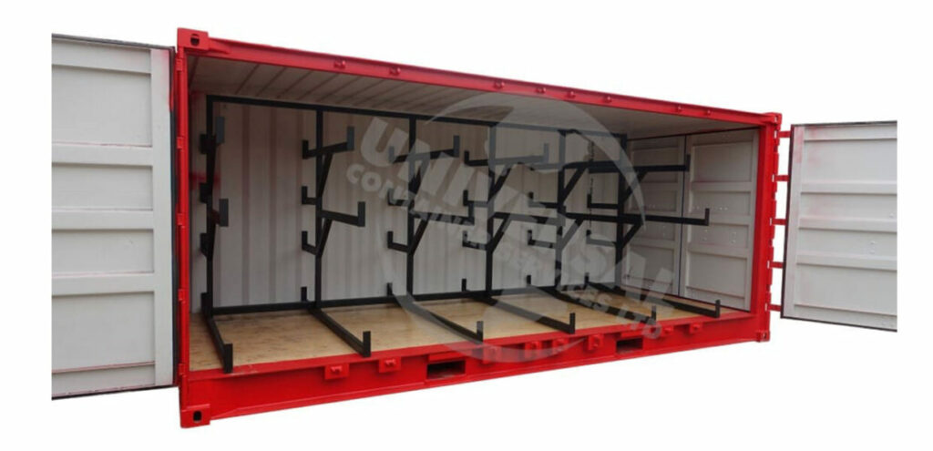 20ft Wood Rack Container
