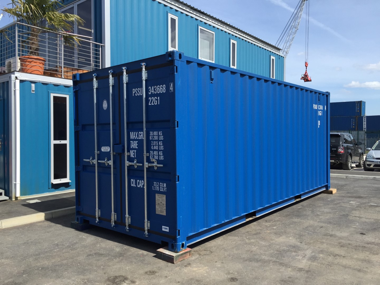 20 Foot Shipping Container For Truck New One Trip 20' Container For