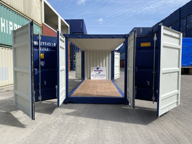 Side Access Shipping Containers 40ft New HC Side Access Container.