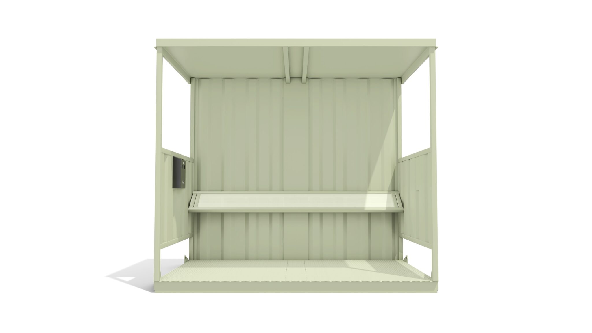 Shipping Container Smoking Shelters