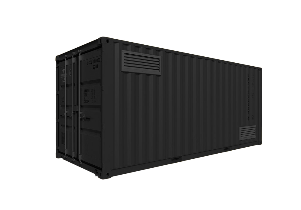 New & Used Painted Black Shipping Containers For Sale UK