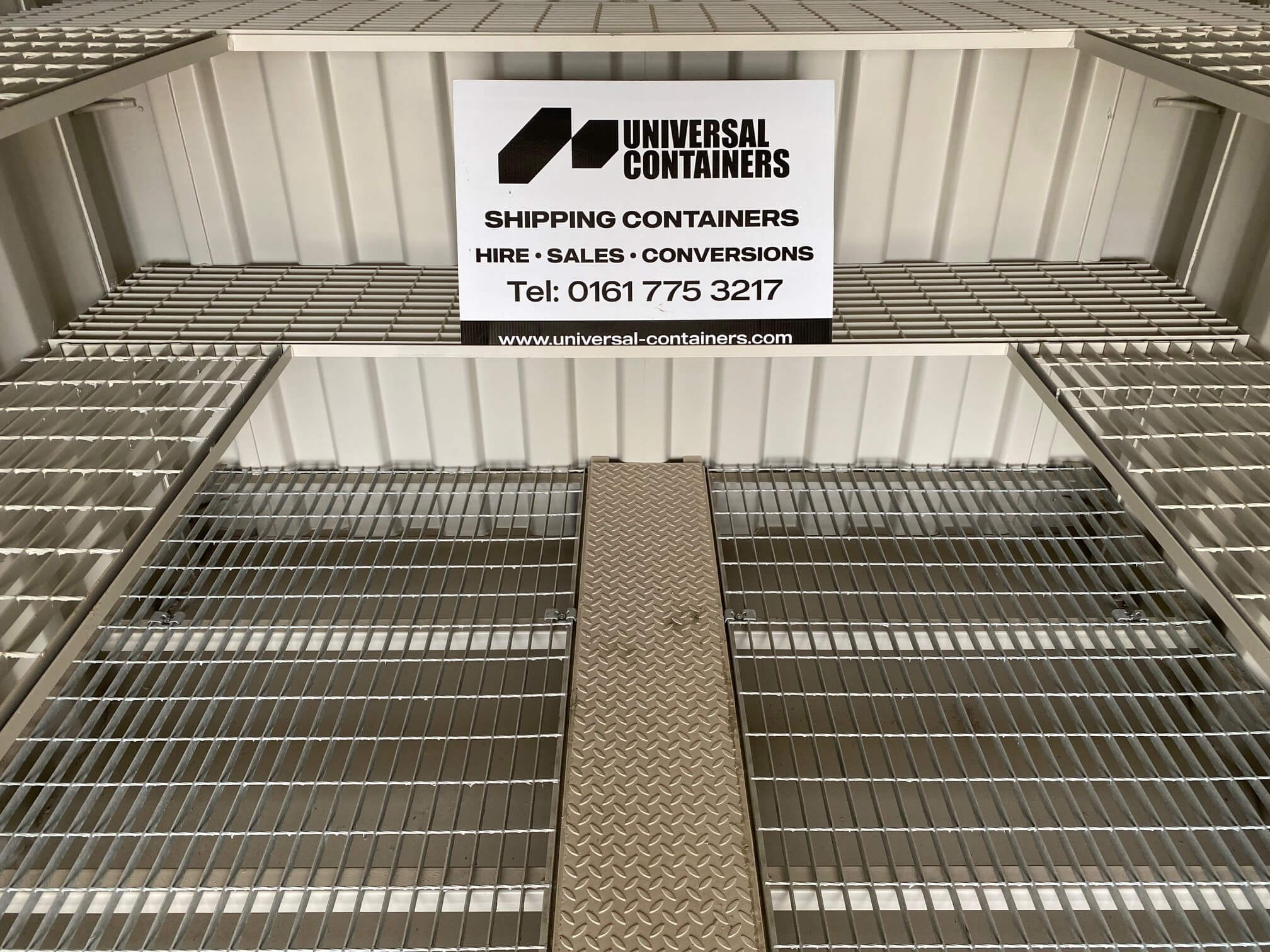 Chemical Store Shipping Container Conversion