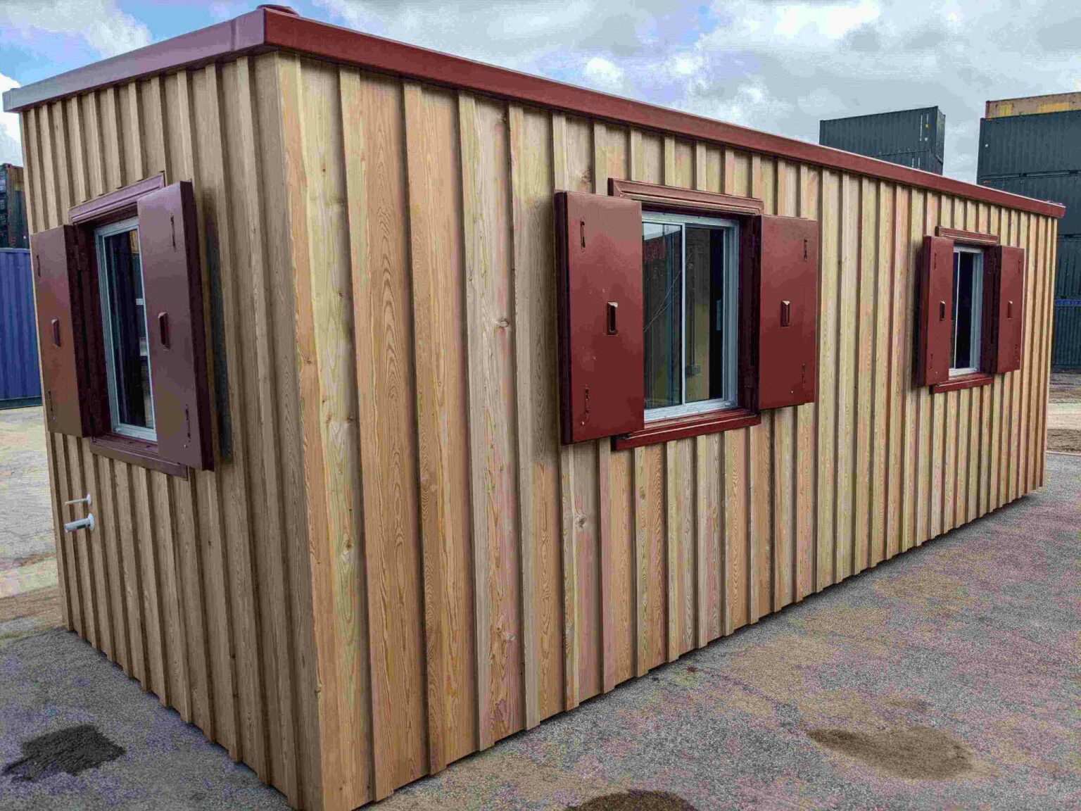 Case Study: Shipping Container Museum & Workshop