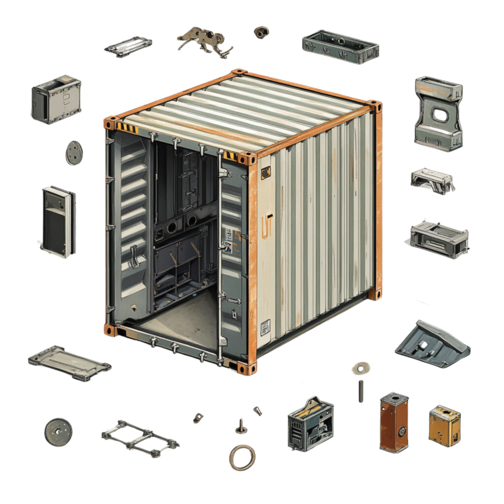 All Shipping Container Parts And Accessories