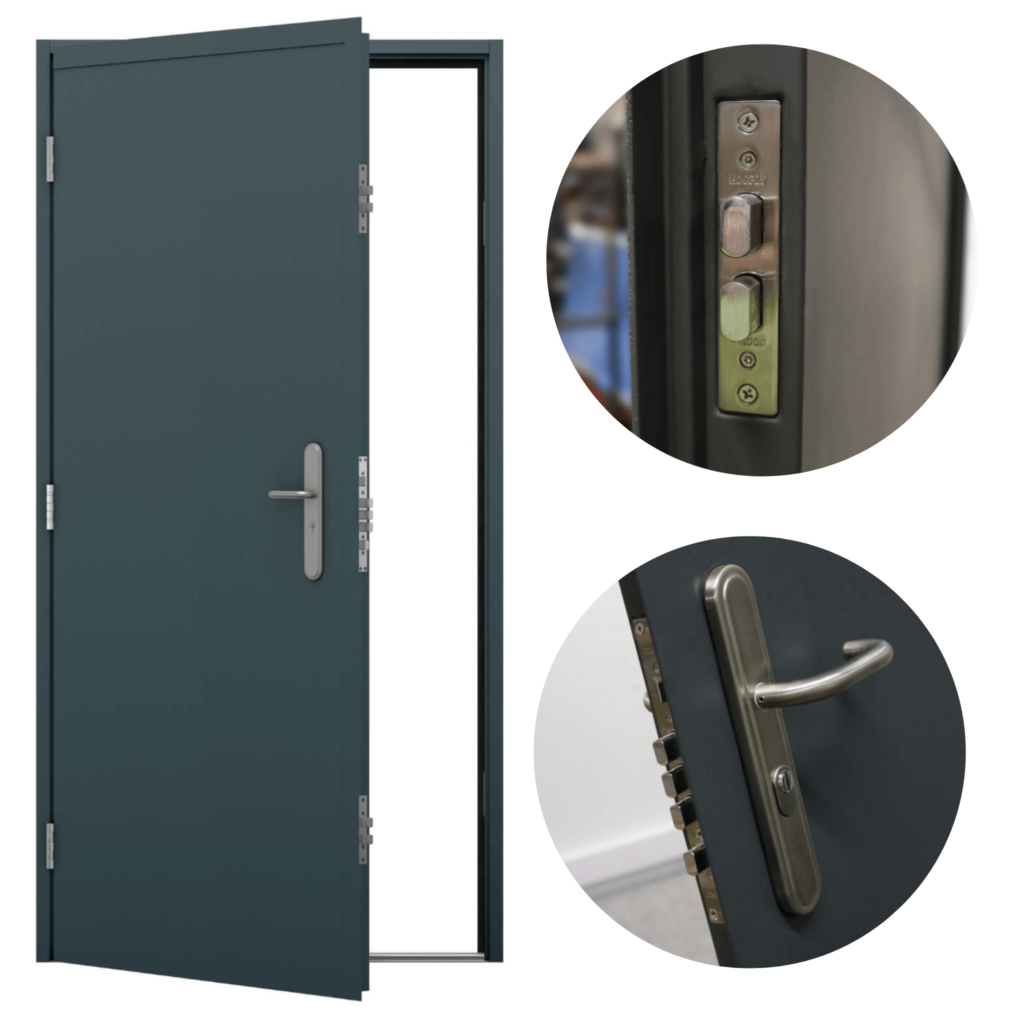High Security Steel Personnel Doors - Personnel Access Doors